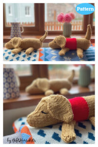 8 Cute Puppy Free Knitting Pattern and Paid - Page 2 of 2
