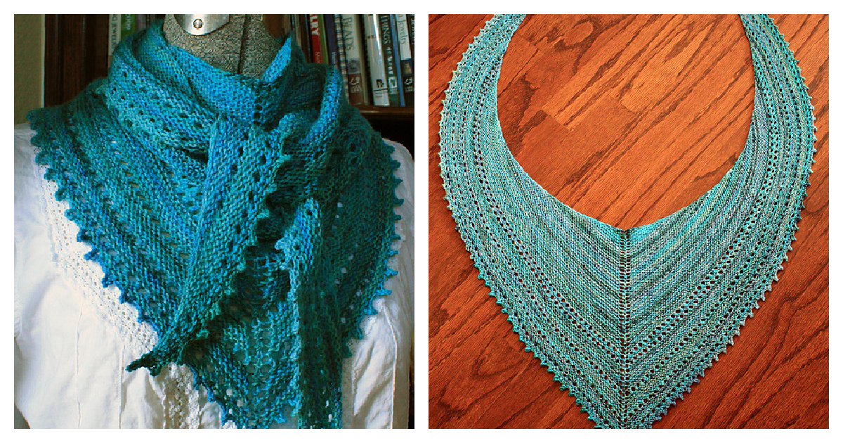 3S Shawl Free Knitting Pattern