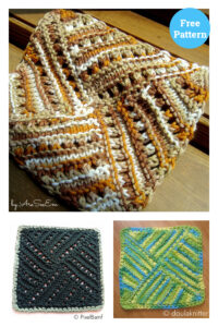 8 Pinwheel Dishcloth Free Knitting Patterns - Page 2 of 2