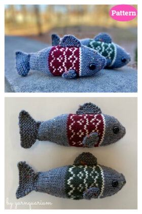10+ Amigurumi Fish Softie Knitting Patterns - Page 3 of 4
