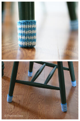 6 Chair Socks Free Knitting Pattern - Page 2 of 2
