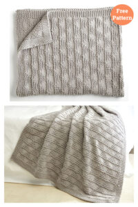 7 Purls and Triangles Blanket Free Knitting Pattern - Page 2 of 2