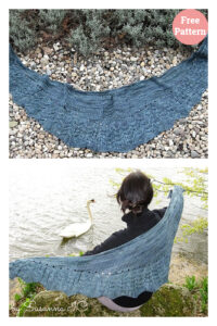 8 Crescent Shaped Shawl Free Knitting Pattern - Page 2 of 2