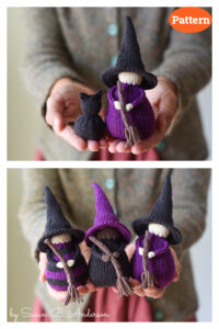 8 Halloween Witch Knitting Patterns - Page 2 of 2