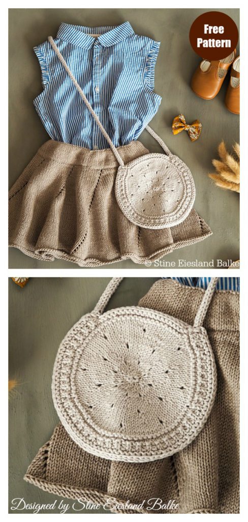 Round Bag Knitting Pattern