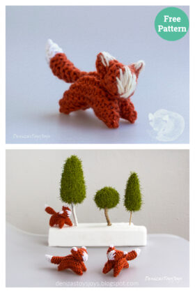 10+ Amigurumi Fox Toy Softie Knitting Pattern - Page 3 of 3