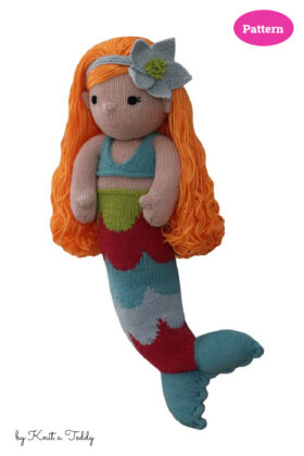 8 Adorable Mermaid Doll Knitting Patterns - Page 2 of 2