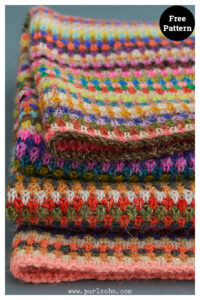 5 Stash Buster Blanket Free Knitting Pattern