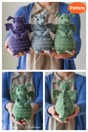 6 Adorable Dragon Amigurumi Knitting Patterns - Page 2 of 2