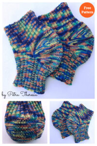 Knee Warmer Free Knitting Pattern