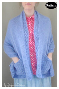 10+ Reader’s Wrap Pocket Shawl Knitting Patterns - Page 2 of 3