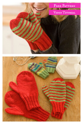 10+ Simple Mittens Free Knitting Patterns and Paid - Page 2 of 3