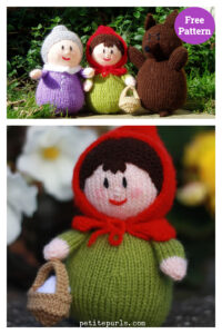 Little Red Riding Hood Doll Free Knitting Pattern