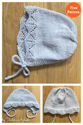 10+ Baby Bonnet Free Knitting Patterns - Page 2 of 3