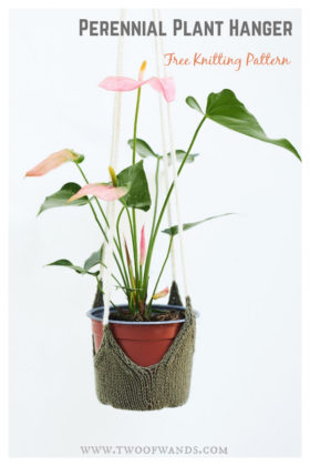 8 Plant Hanger Knitting Patterns - Page 2 of 2