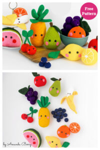 10+ Fruit and Vegetables Knitting Pattern - Page 2 of 3