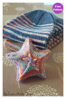8 3D Star Ornament Free Knitting Pattern - Page 2 of 2