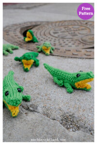 Alligator Crocodile Knitting Patterns