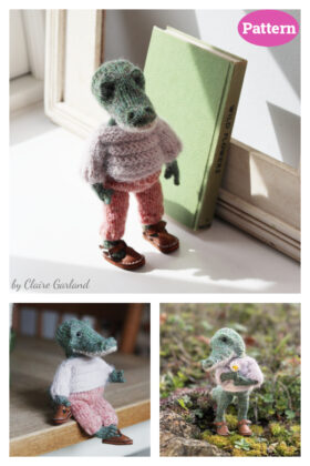 Alligator Crocodile Knitting Patterns