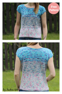 Perfect Knit T-Shirt Free Knitting Pattern