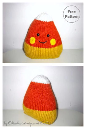 8 Candy Corn Softies Free Knitting Patterns - Page 2 of 2