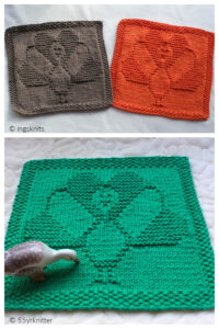 Thanksgiving Turkey Dishcloth Free Knitting Pattern