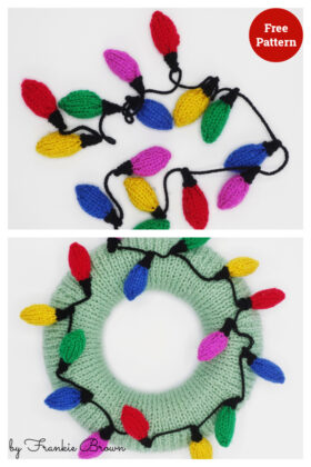 String Christmas Lights Free Knitting Pattern