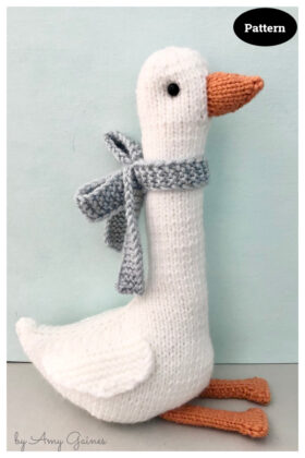 5 Amigurumi Goose Knitting Patterns
