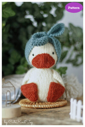 9 Amigurumi Goose Knitting Patterns