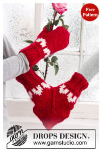 10+ Valentine Mittens Knitting Patterns - Page 3 of 3