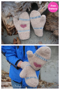 10+ Valentine Mittens Knitting Patterns - Page 2 of 3
