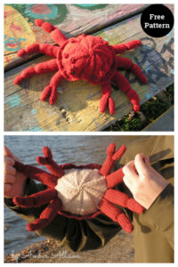 7 Crab Amigurumi Knitting Patterns