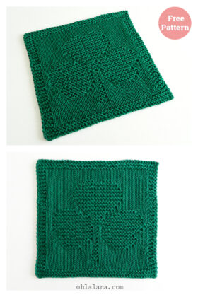 8 St. Patrick's Day Washcloth Knitting Patterns