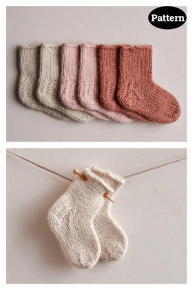 10+ Tiny Toes Baby Socks Knitting Patterns - Page 3 of 3
