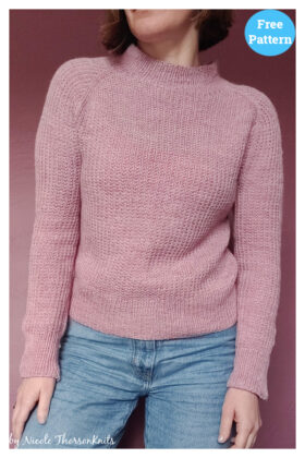 10+ Simple Pullover Sweater Knitting Patterns - Page 2 of 4