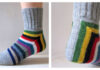 Crocodile Socks Knitting Pattern