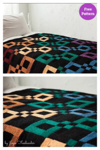 6 Amazing Log Cabin Blanket Knitting Patterns