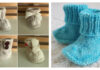 Baby Converse Booties Free Knitting Pattern