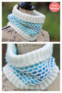 Brick Cowl Free Knitting Patterns