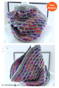 Brick Cowl Free Knitting Patterns