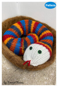 10+ Snake Stuffed Toy Knitting Patterns - Page 3 of 3