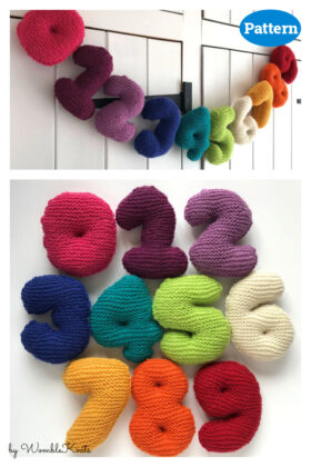 Numbers Knitting Patterns