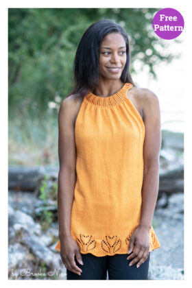 8 Halter Neck Top Knitting Patterns - Page 2 of 2