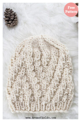 10+ Textured Chevron Hat Knitting Patterns