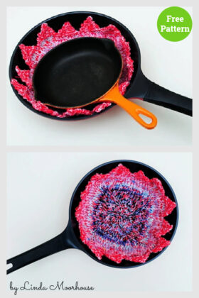 Pan protector Knitting Patterns