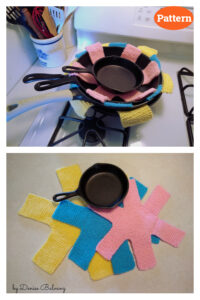 Pan protector Knitting Patterns