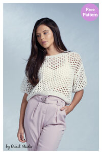 8 Boxy Tee Knitting Patterns - Page 2 of 2