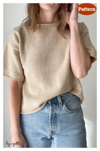 8 Boxy Tee Knitting Patterns - Page 2 of 2