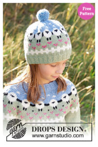 8 Sheep Beanie Hat Knitting Patterns