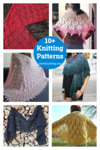 10+ Leaf Lace Shawl Knitting Patterns - Page 2 of 3